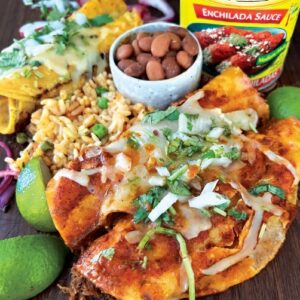 El Cabo Pepe’s Enchiladas Divorciadas - Las Palmas Sauces